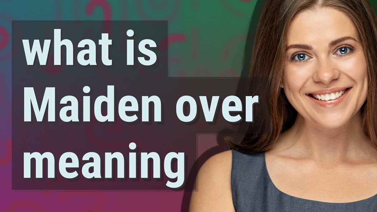 Maiden over | meaning of Maiden over - YouTube