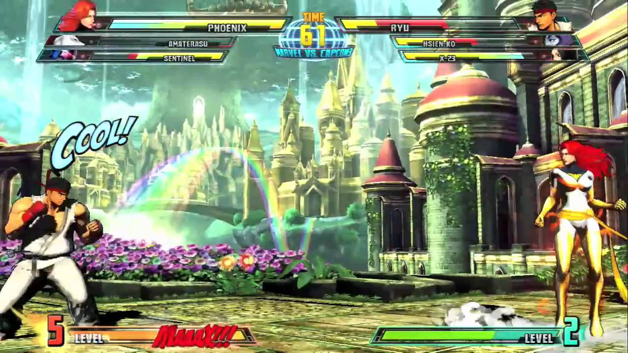 Marvel vs Capcom 3 SENTINEL Gameplay 1 - YouTube