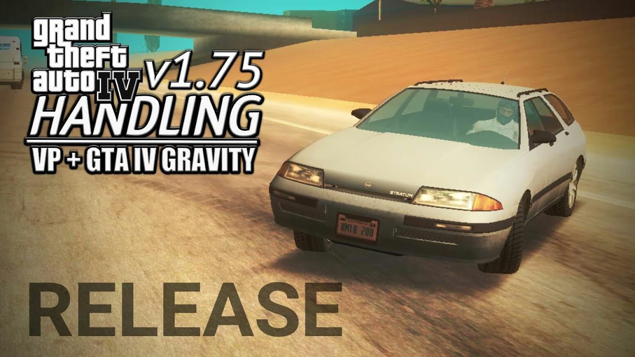 GTA IV HANDLING v1.75 - 3D WHEELCOLLIDER + GTA IV GRAVITY RELEASE NOW ...