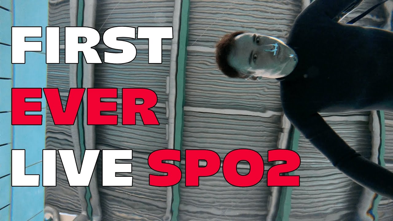 Long static breath hold/static apnea (STA) session with live SpO2 graph ...