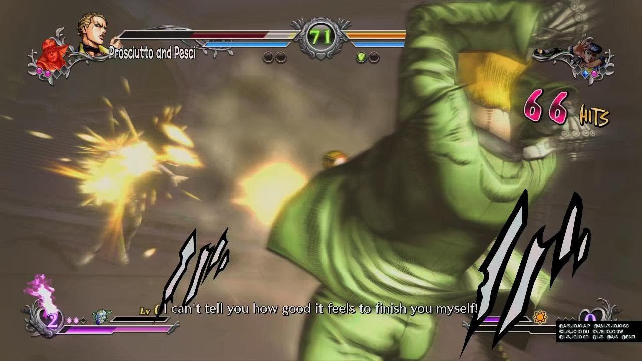JoJo's Bizarre Adventure: ASBR Online Set German Science Reigns ...