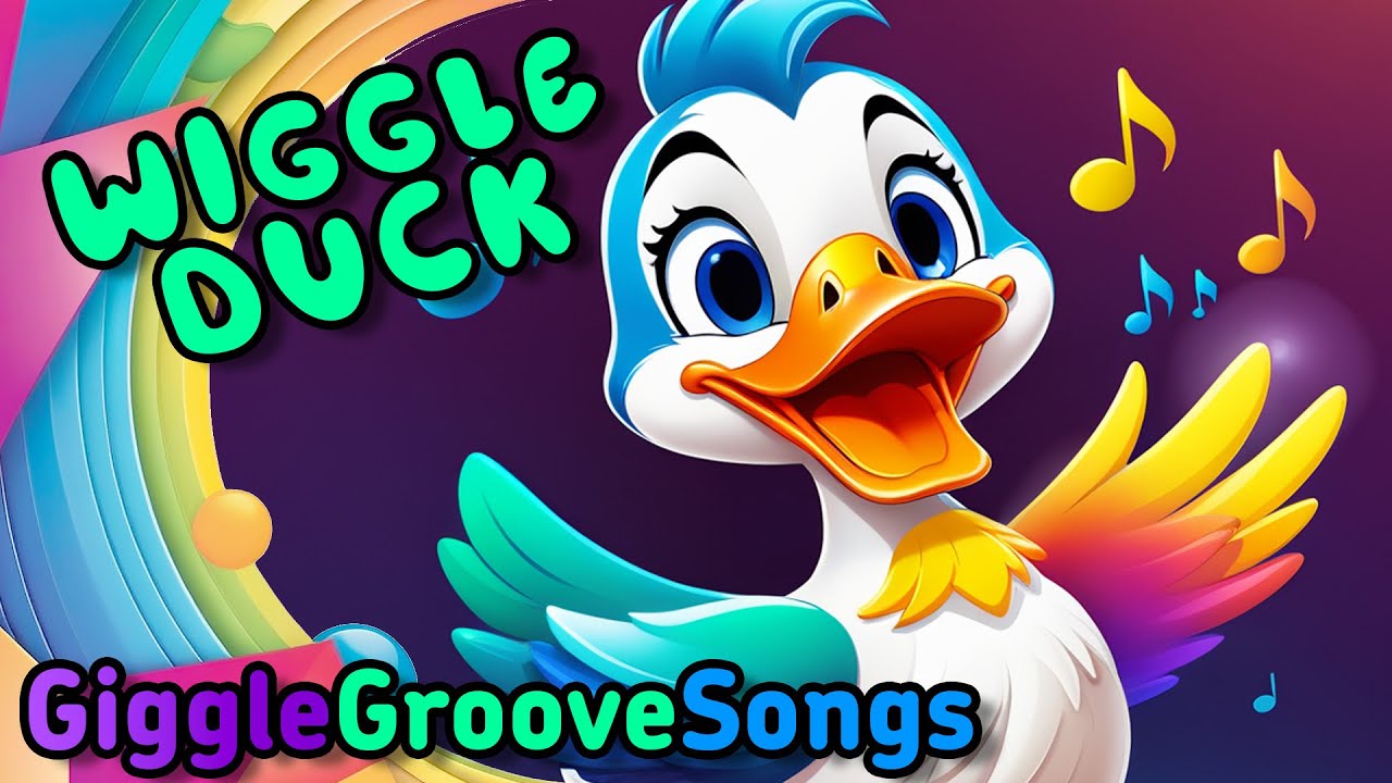 Wiggle Duck | Kids Songs for All Ages! | GiggleGrooveSongs - YouTube