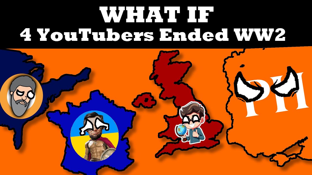 4 YouTubers End WW2 (feat. Videntis, Rewriting History and ...