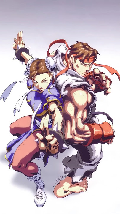 Ryu E Chun Li Lutador De Rua