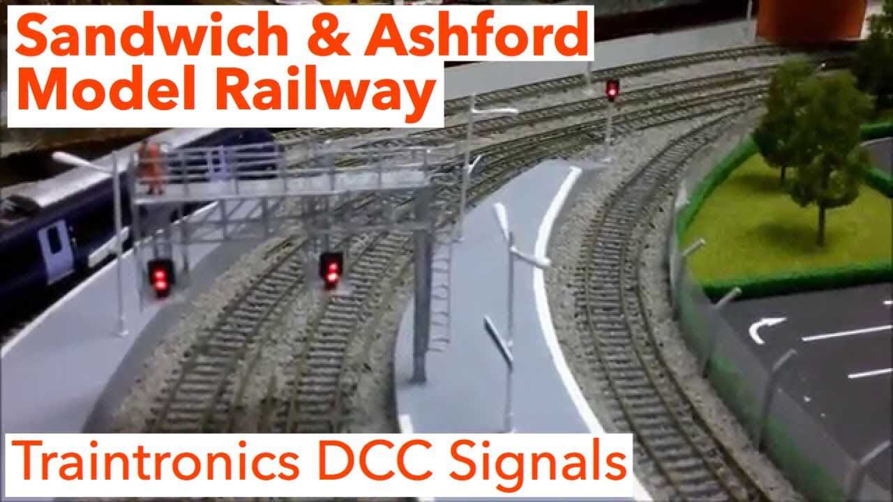 Traintronics DCC Signals - YouTube