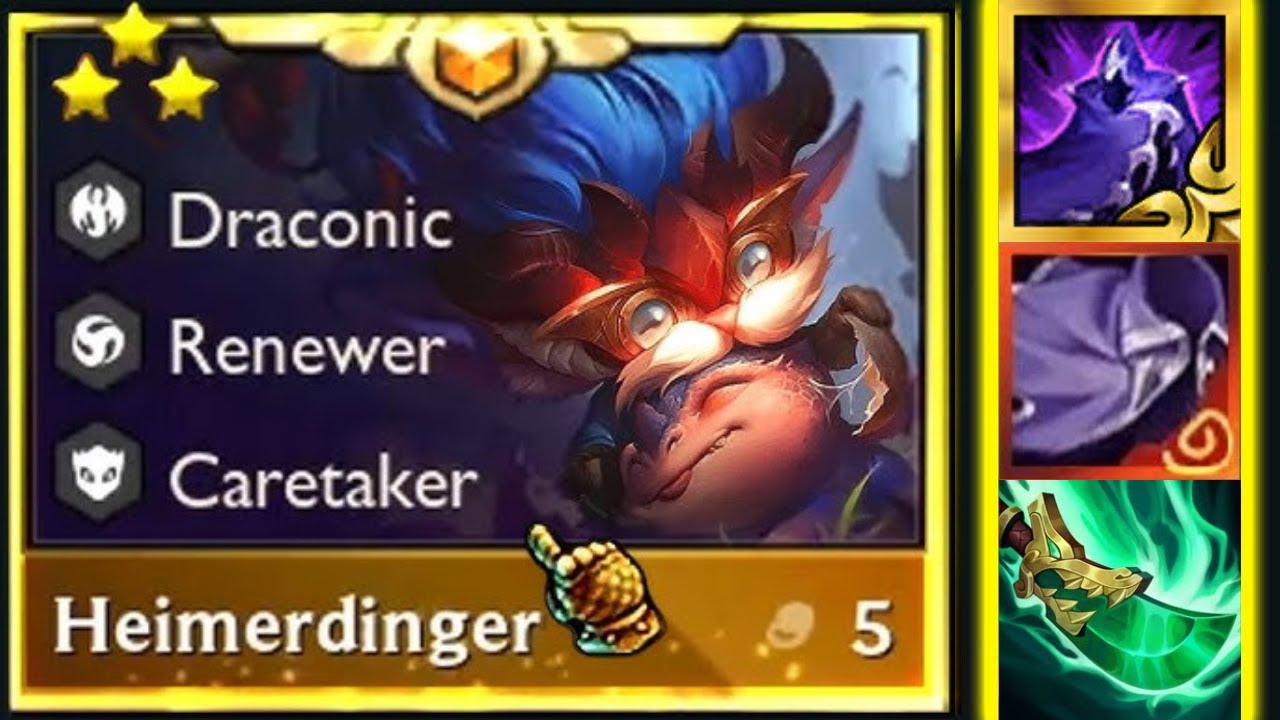3 Star Heimerdinger 1v9⭐⭐⭐ | TFT SET 5.5 - YouTube