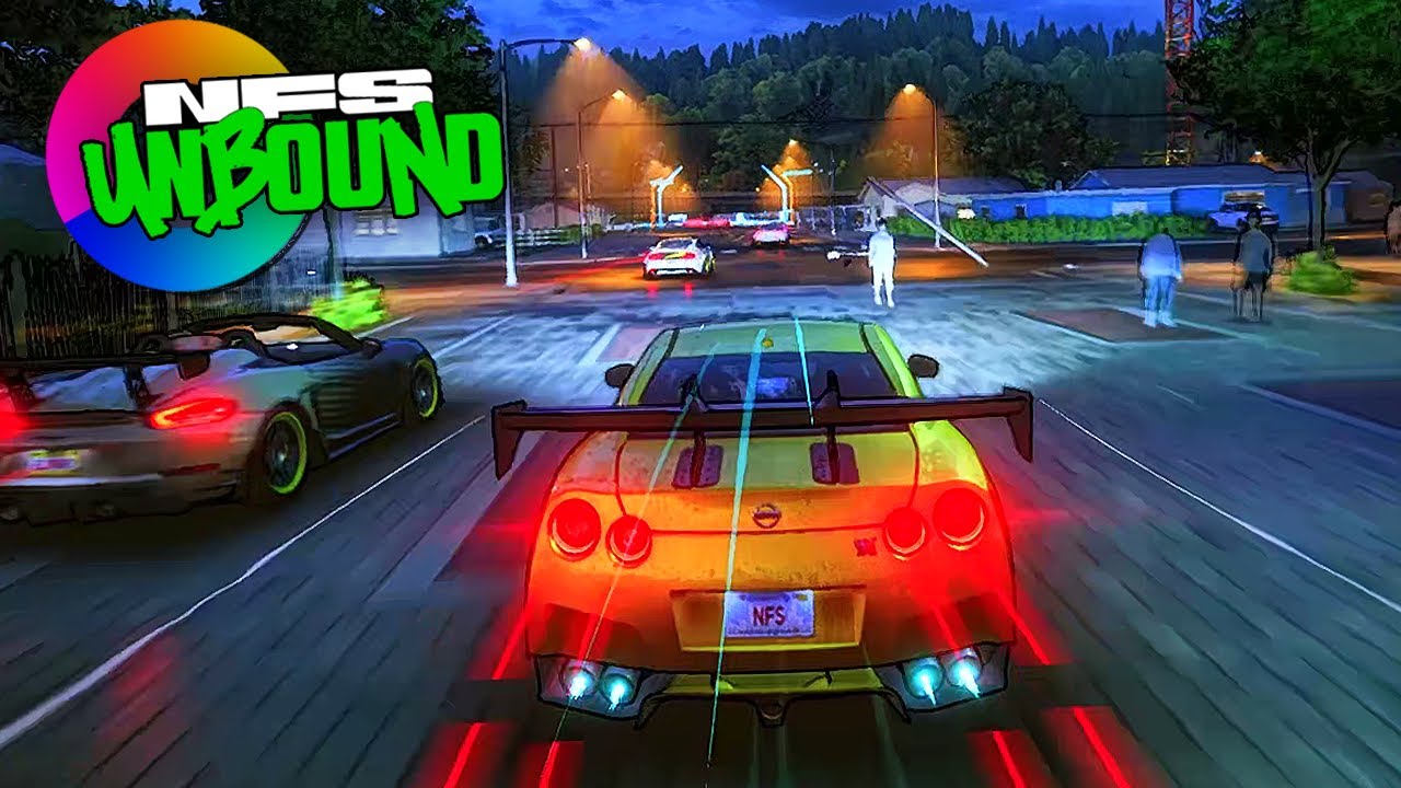 NFS Unbound, but it's Anime | Cartoon ReShade - YouTube