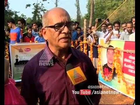 Lt Col E K Niranjan's father response : Asianet News Niranjan Bravery Award