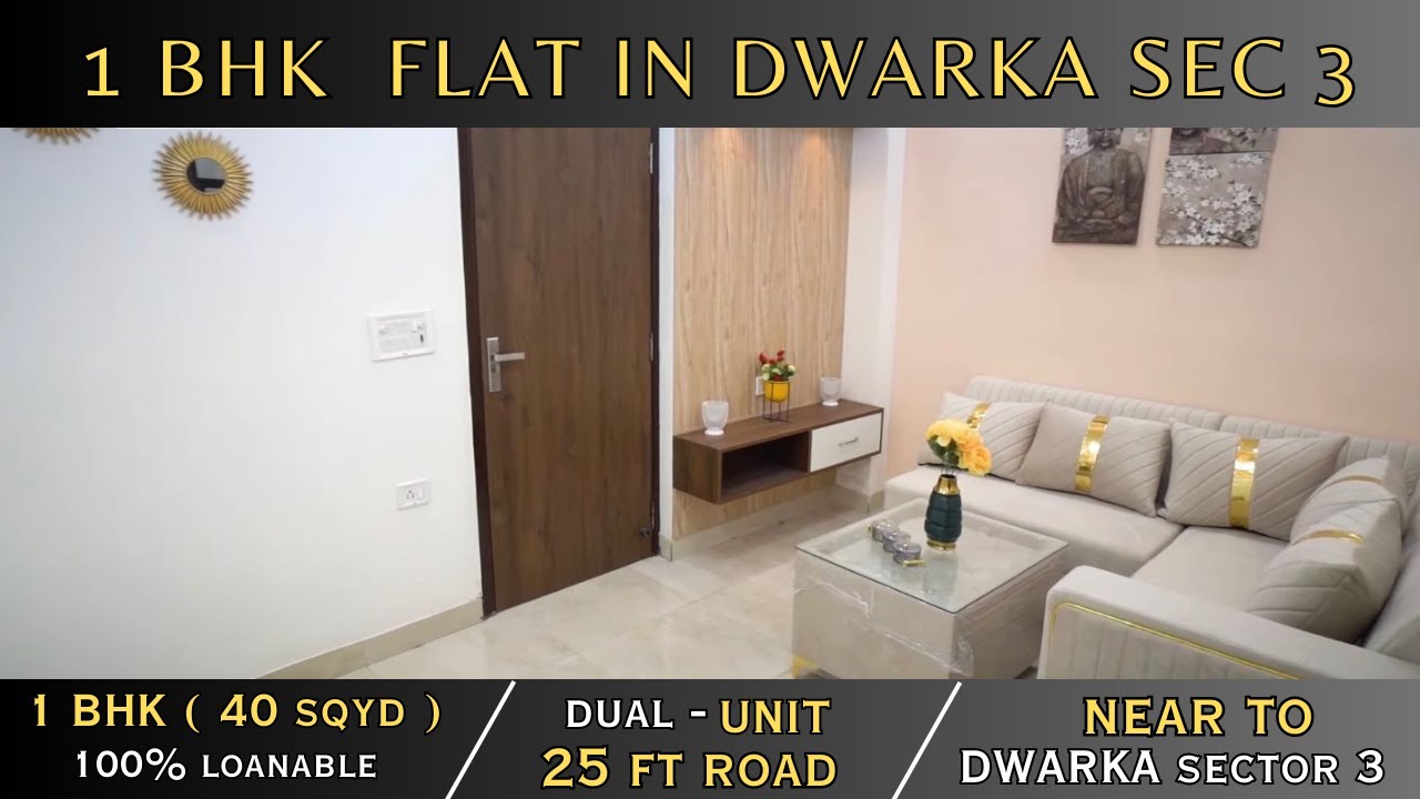 LAST UNIT LEFT | 1 BHK IN UTTAM NAGAR (40 SQ YRD) IN NANHEY PARK 90% ...