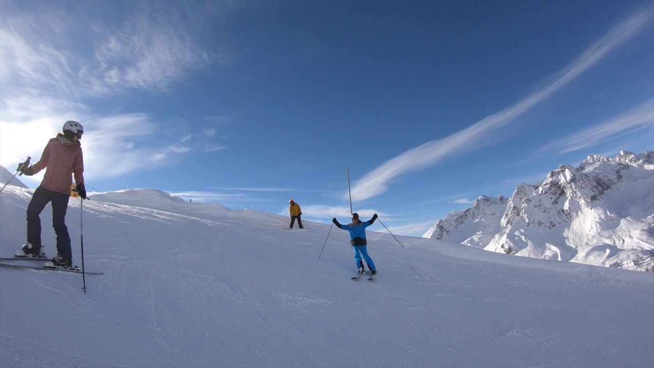 Skiing in Lech Zürs | GoPro Ski - YouTube