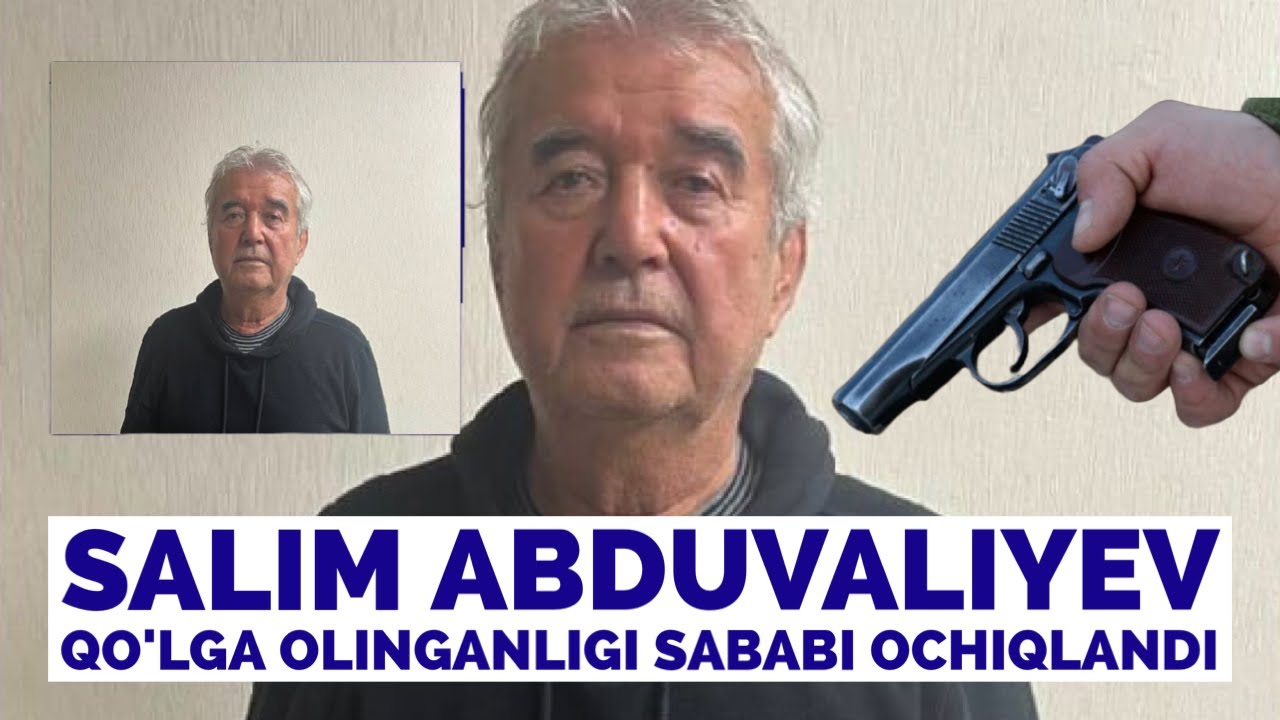 SALIMBOY QO'LGA OLINISH SABABI MA'LUM QILINDI. SALIMBOY QULGA OLINGANI ...