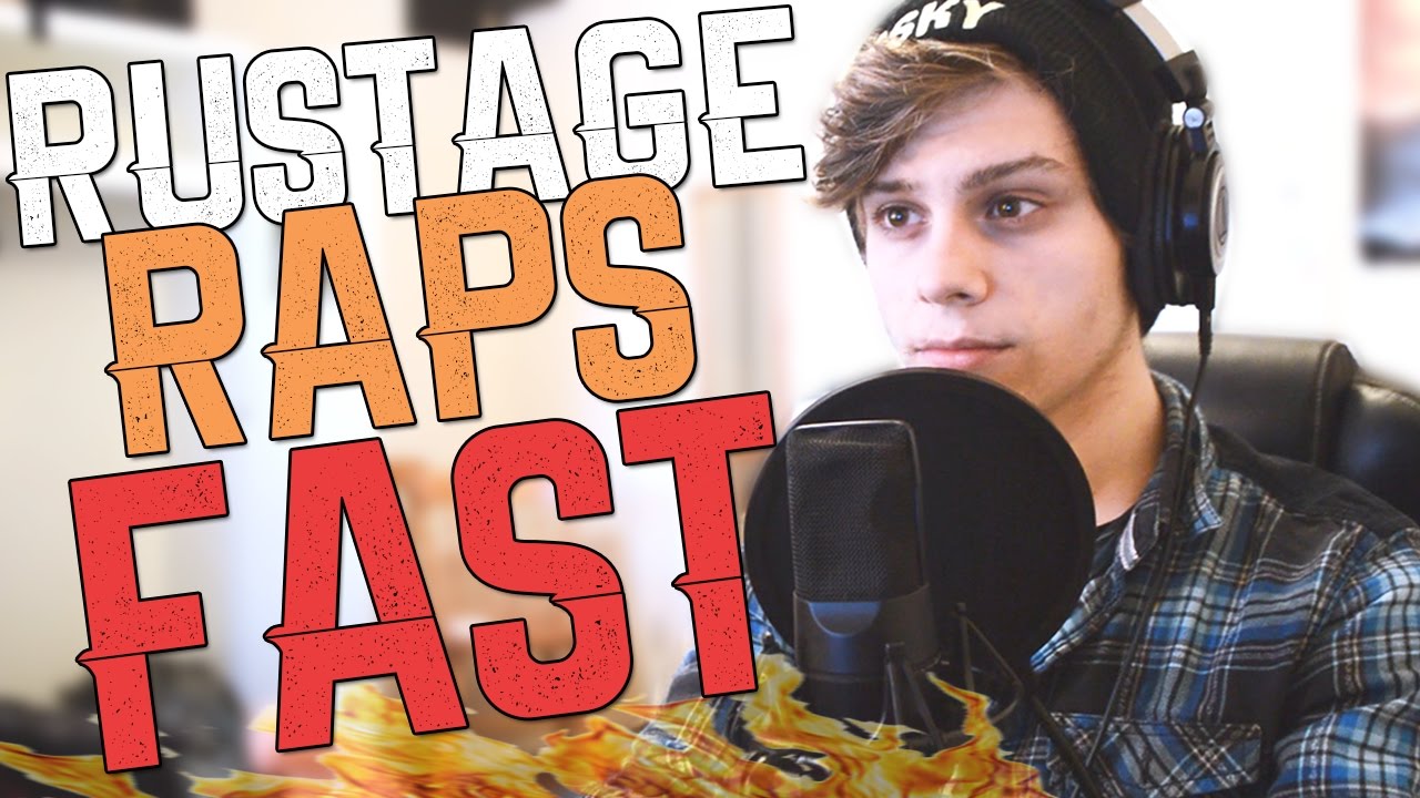 RUSTAGE RAPS FAST - 301 words UNDER 1 minute - YouTube