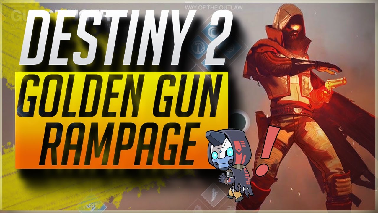 Destiny 2 - Hunter goes APE with Golden Gun - YouTube
