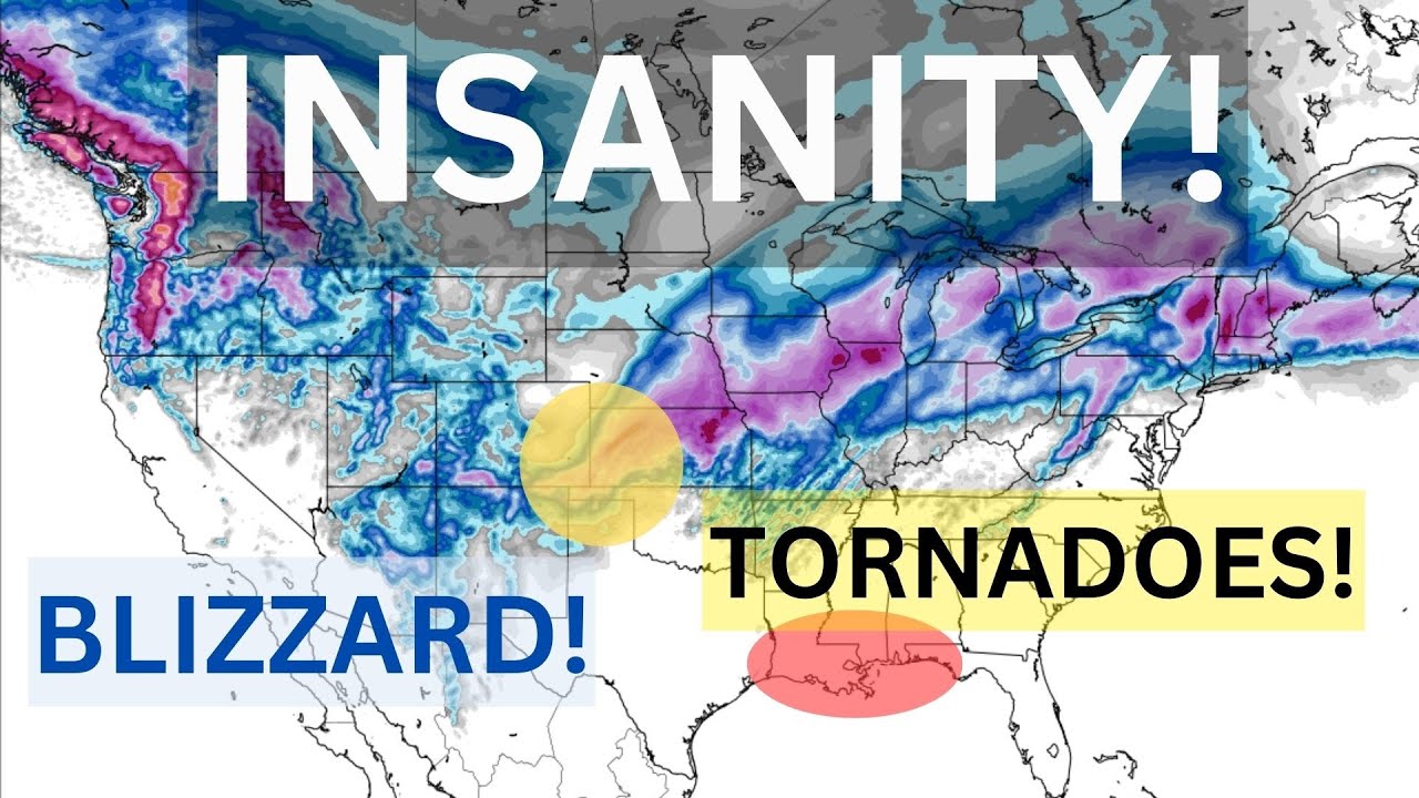 Blizzard, Tornadoes, and SNOW! Oh My! - YouTube