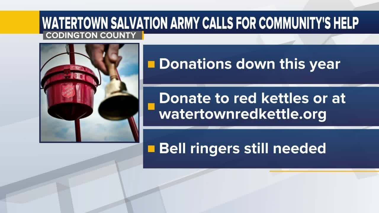 Watertown Salvation Army calls for community’s help - YouTube