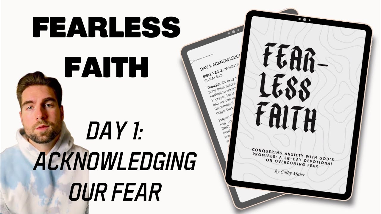 FEARLESS FAITH KICKOFF! (Day One: Acknowledging Our Fear) #faith # ...