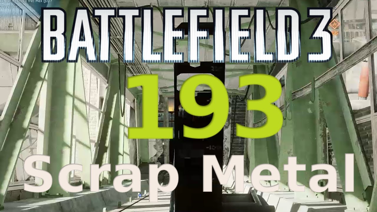 Battlefield 3: Scrap Metal - Domination mode - YouTube