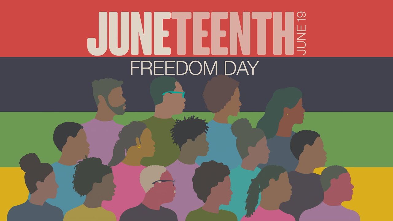 Juneteenth Day of Freedom and the Blank Slate Statue - YouTube