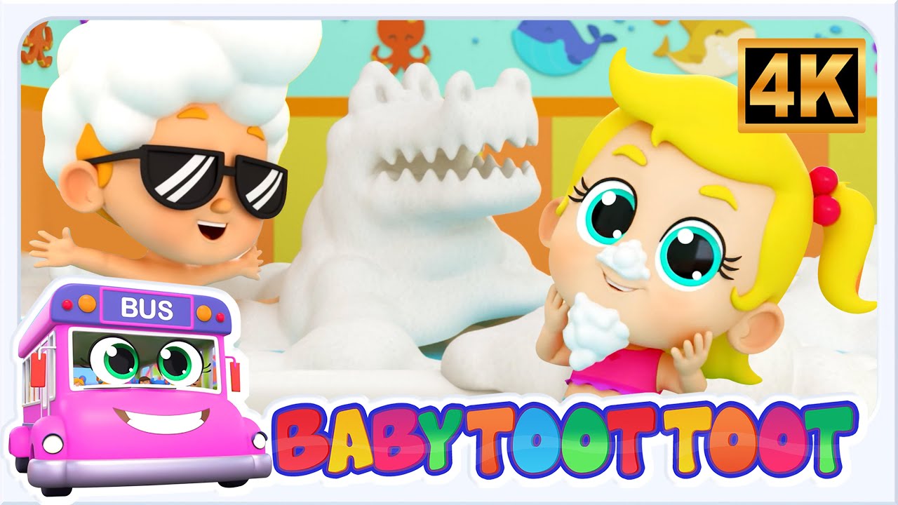 The Bath Song - Fun Nursery Rhymes & Preschool Videos by Baby Toot Toot ...