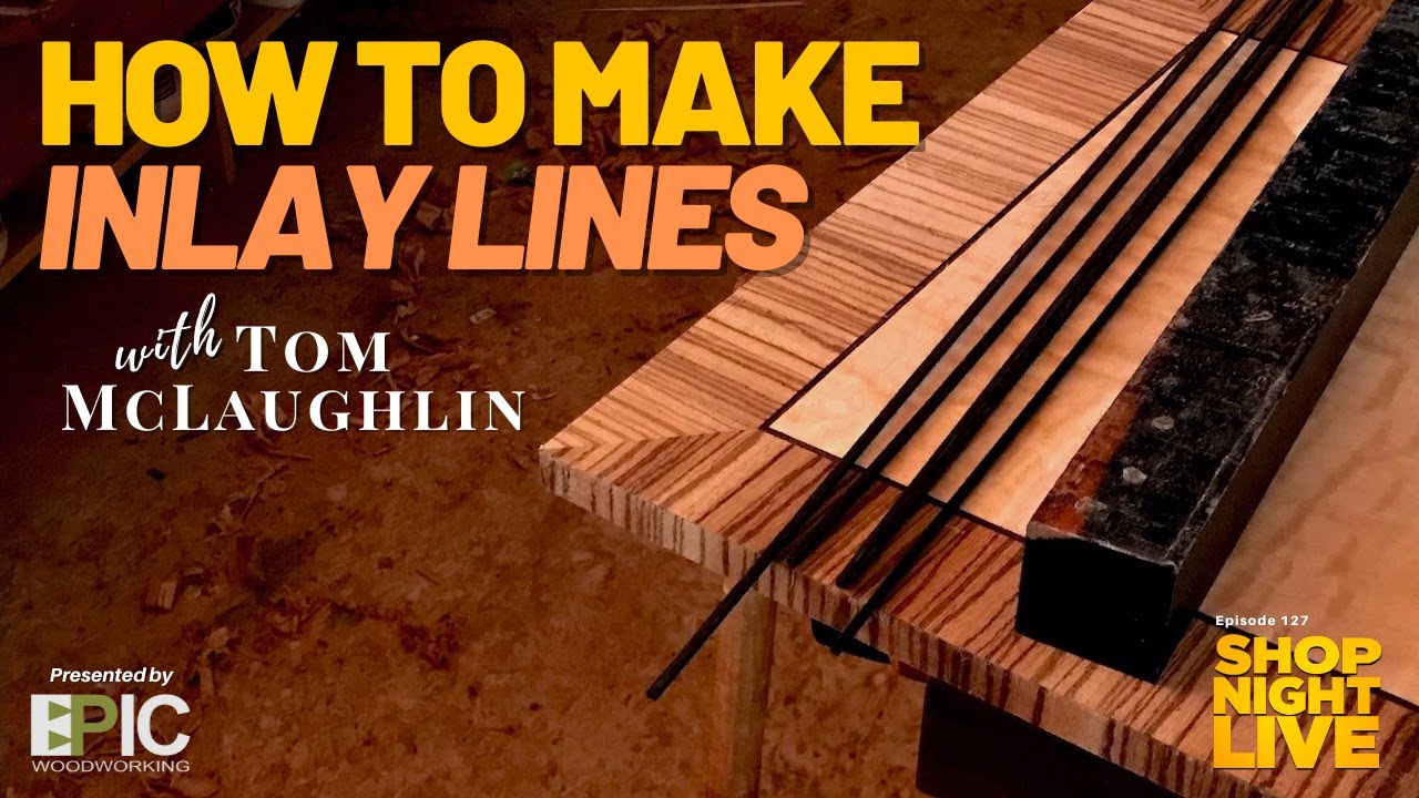 How to Make Inlay Lines - YouTube