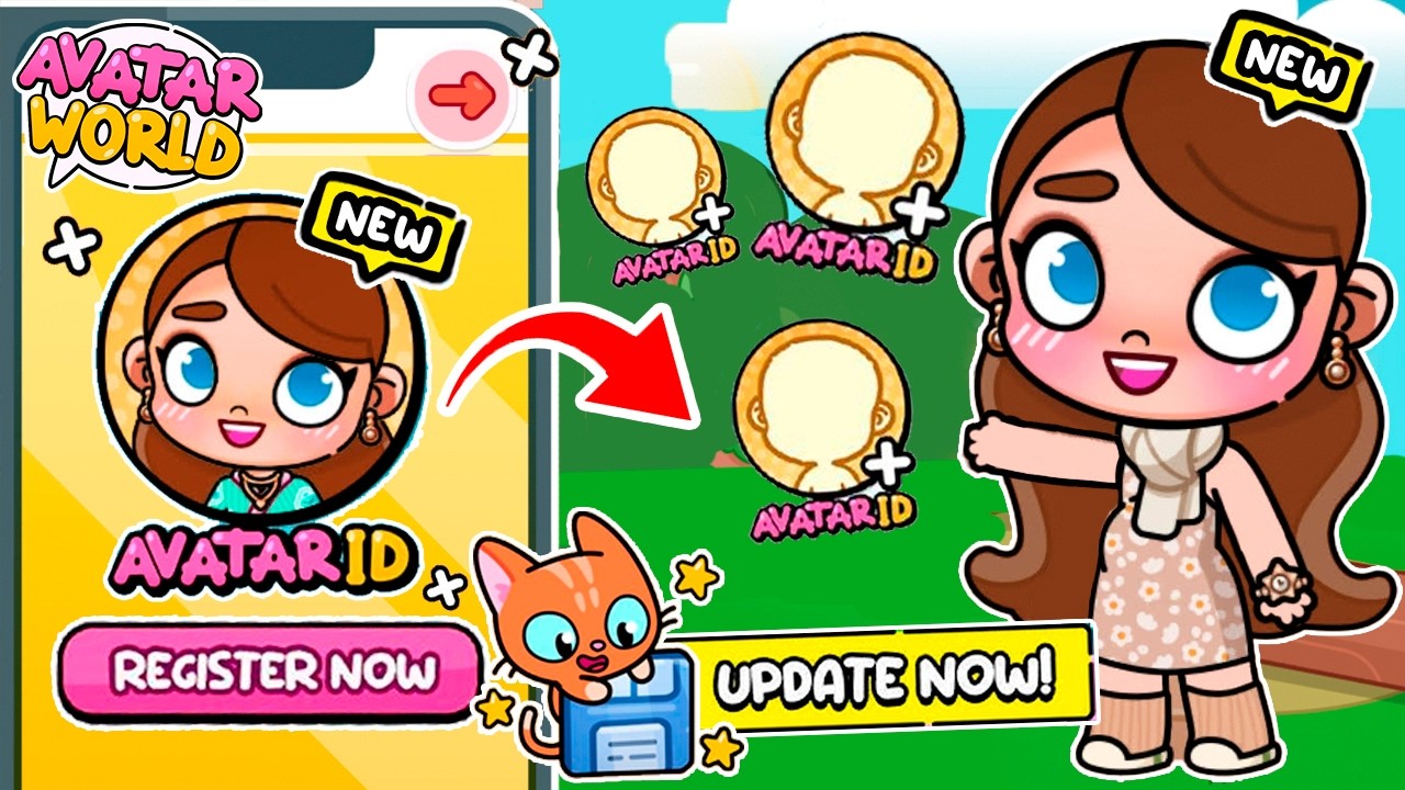CONSIGUE el NUEVO AVATAR ID *NUEVA ACTUALIZACIÓN* en Avatar World | Sol ...