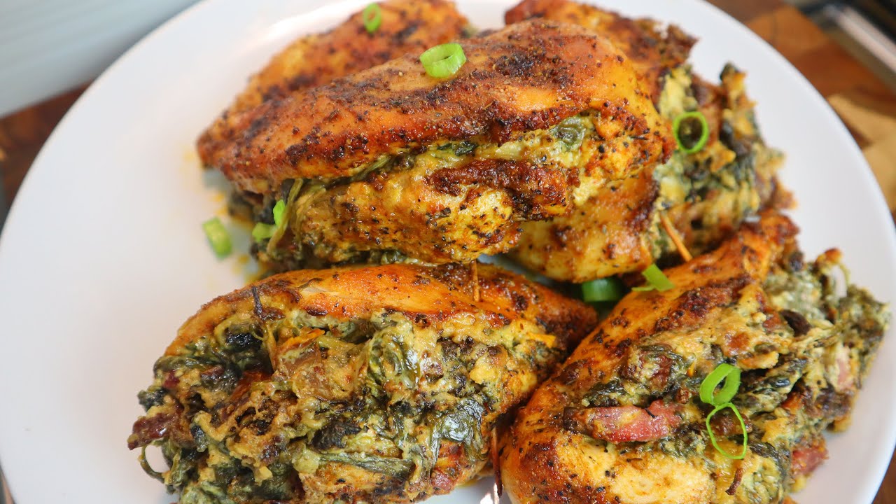 Best Ever Stuffed Chicken Breast | Cheesy Stuffed Chicken Breast (Must ...