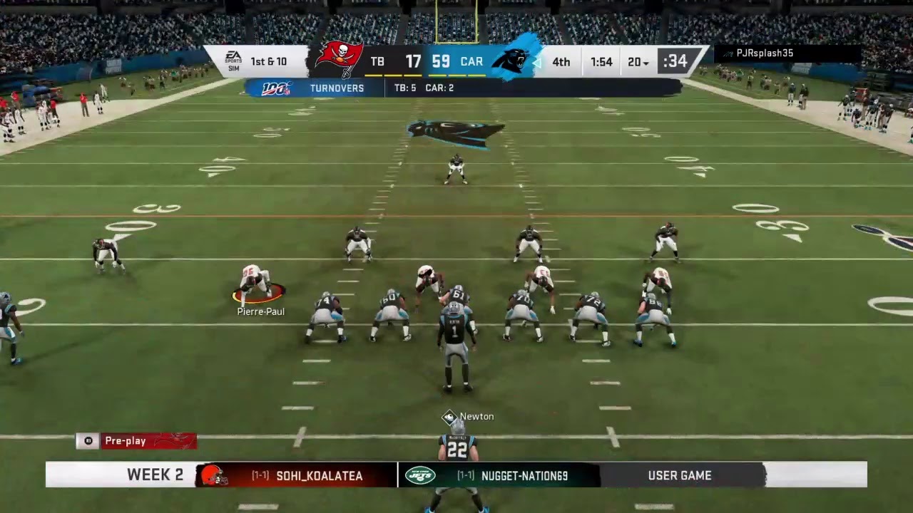 Madden 20 on Fox - YouTube