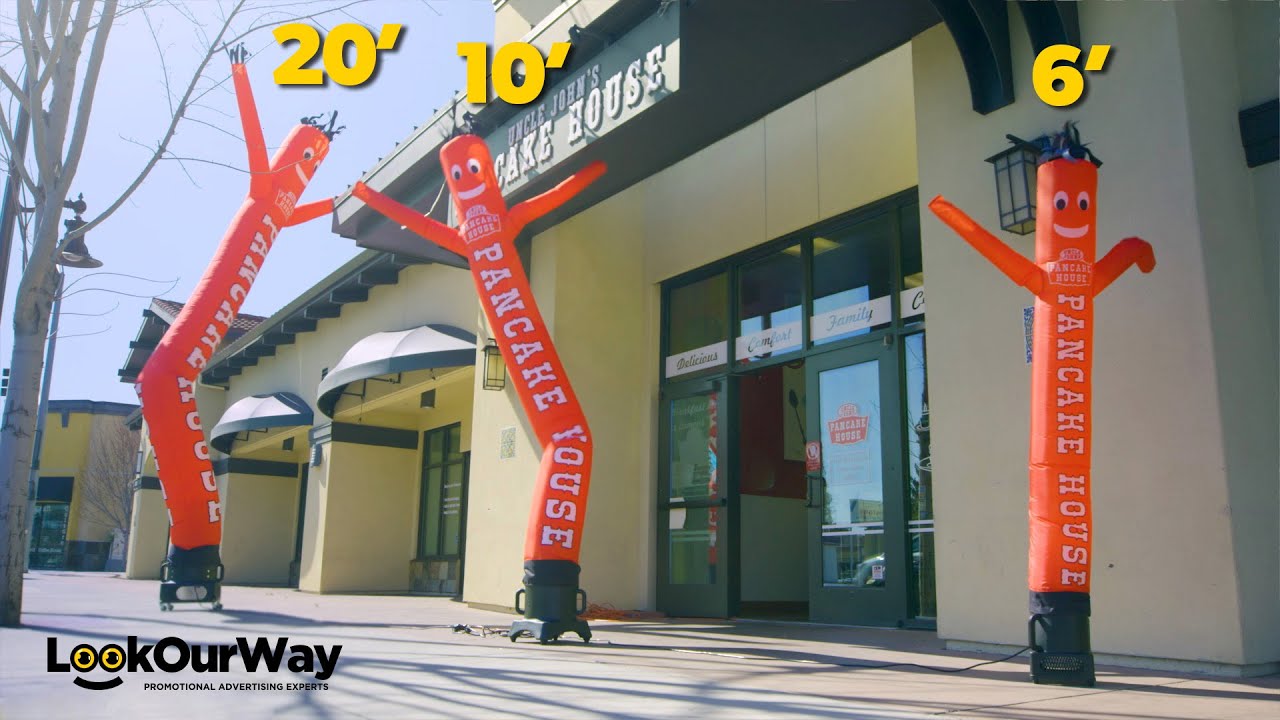 Air Dancers® Inflatable Tube Men by LookOurWay - YouTube