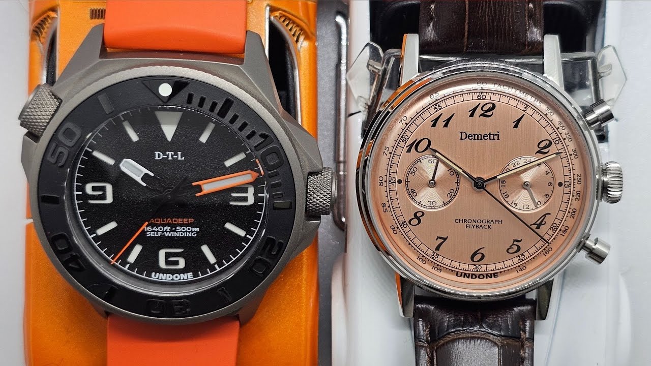 Undone Aquadeep Titanium And Vintage Salmon Dee Time Special! - YouTube