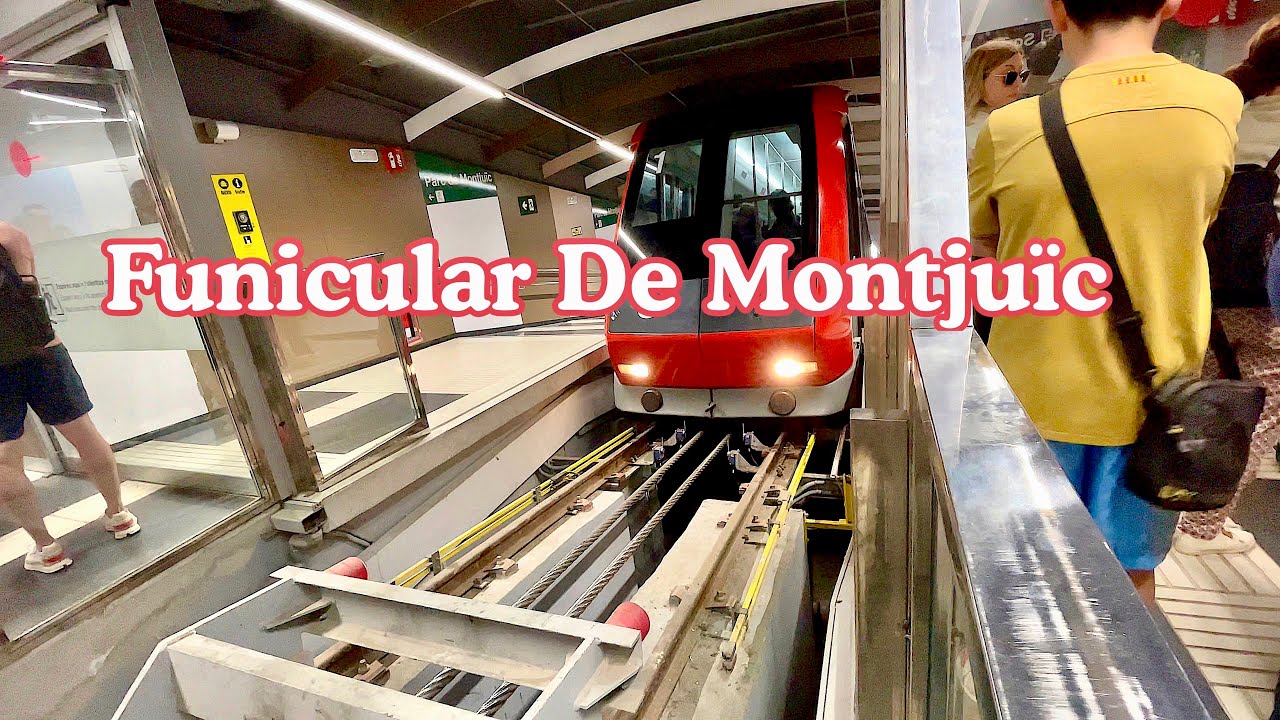 Funicular De Montjuic ,Barcelona Spain - YouTube
