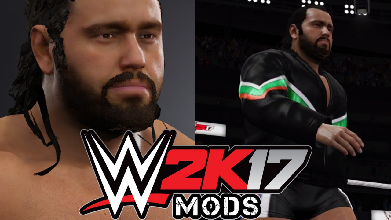 WWE 2K17 PC MOD - Rusev - Updated Attire & Beard (Entrance) - YouTube