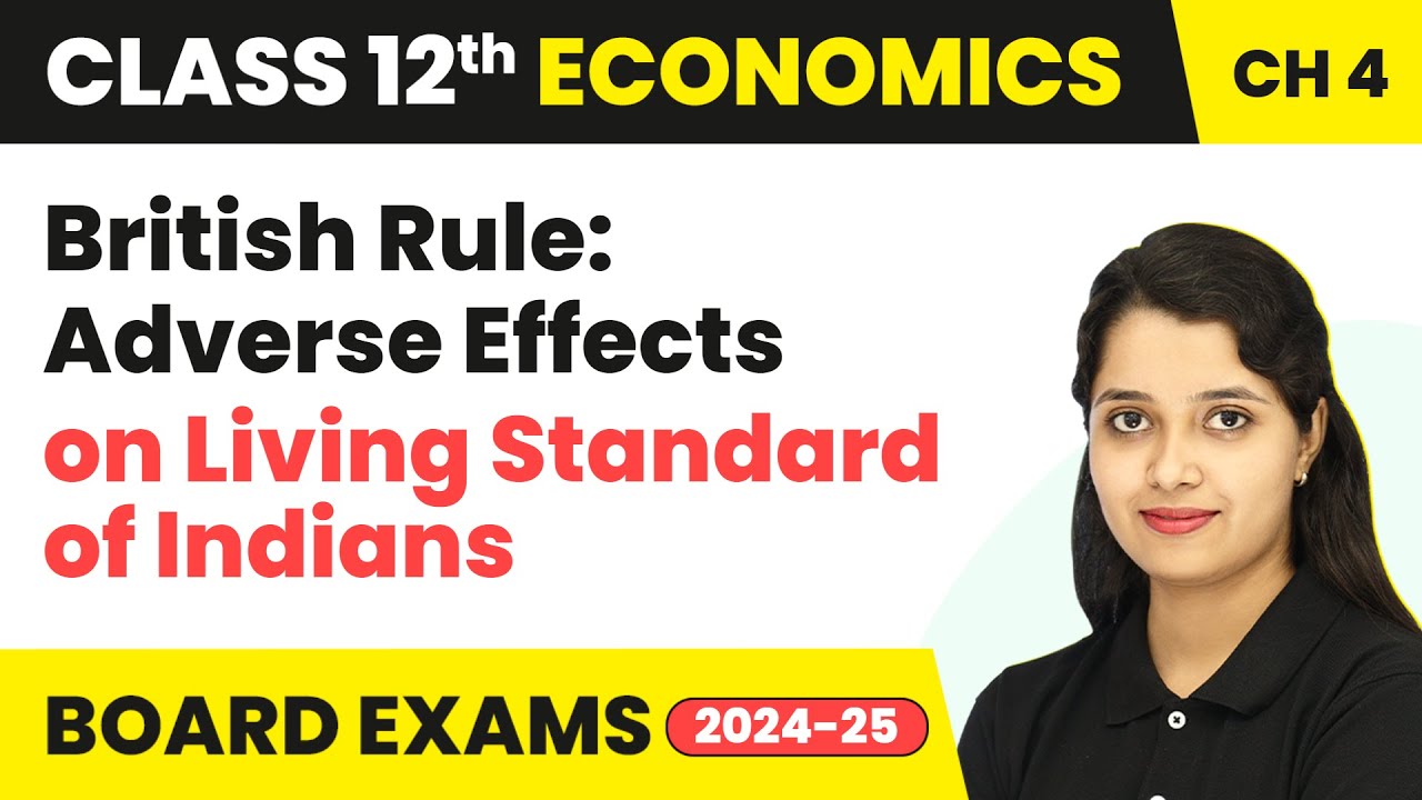 British Rule: Adverse Effect on Living Standard of Indians - Poverty ...