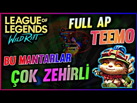 LoL Mobile : Wild Rift Teemo Öğretici Teemo nasıl oynanır Teemo oynanış Wild Rift Teemo Rehberi