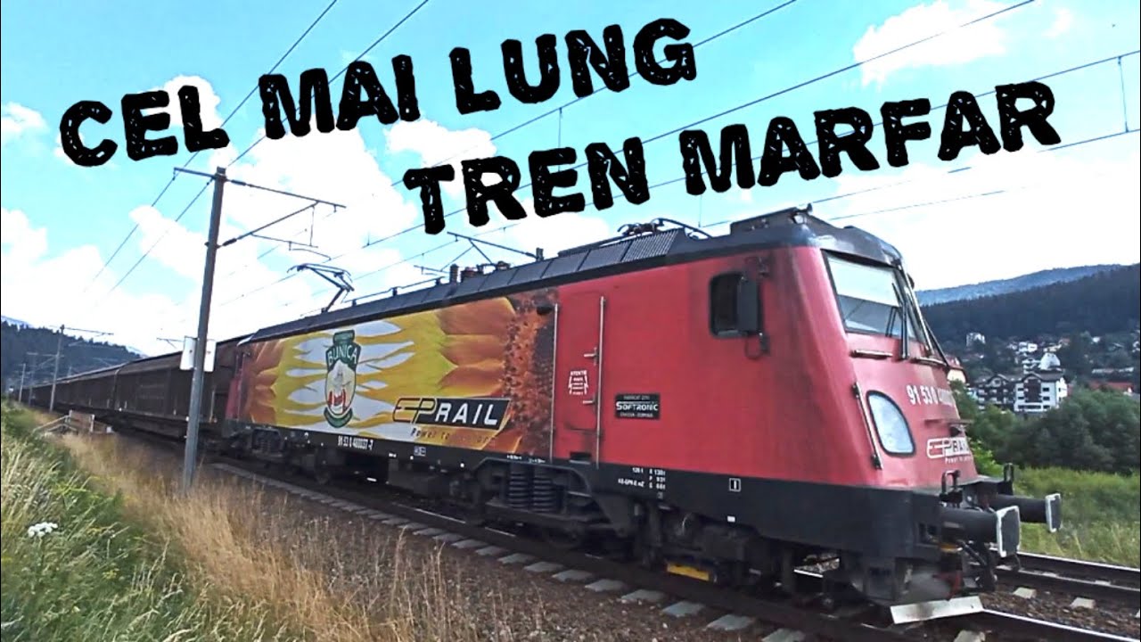 Softronic LEMA 037 E-P RAIL 🚂 Cel mai lung tren marfar pe Valea ...