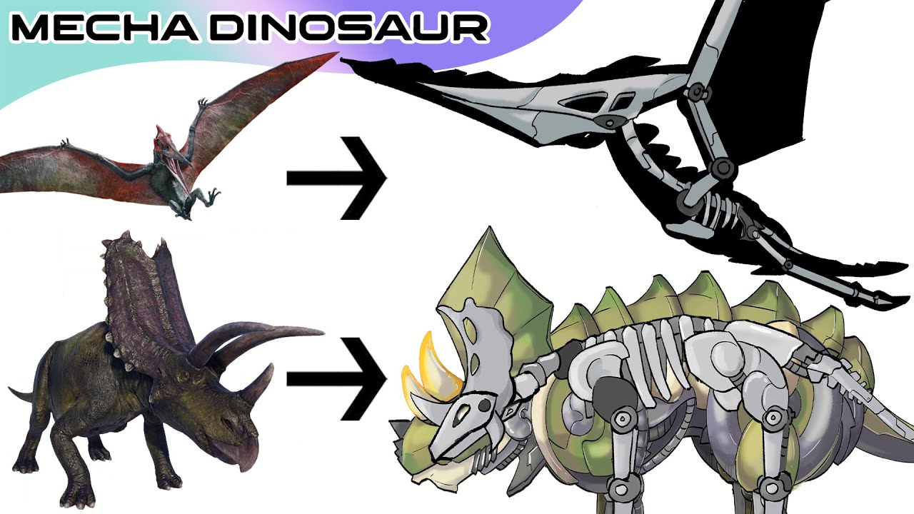 Pteranodon & Pentaceratops Dinosaur Turn Into Robots | Jurassic World ...