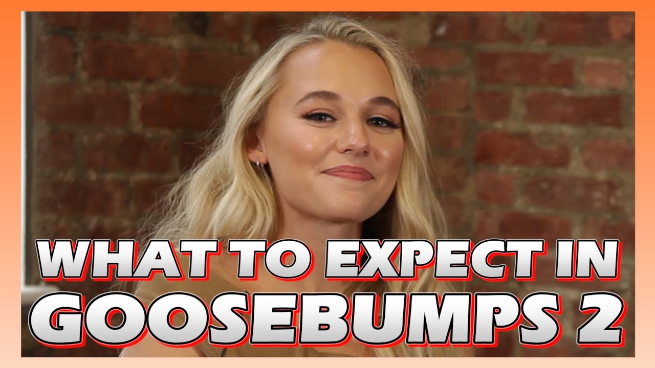Goosebumps 2: Haunted Halloween - Madison Iseman Interview and What to ...