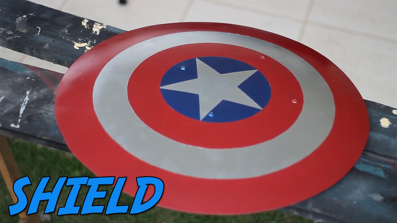 How to Make Captain America Shield! - YouTube