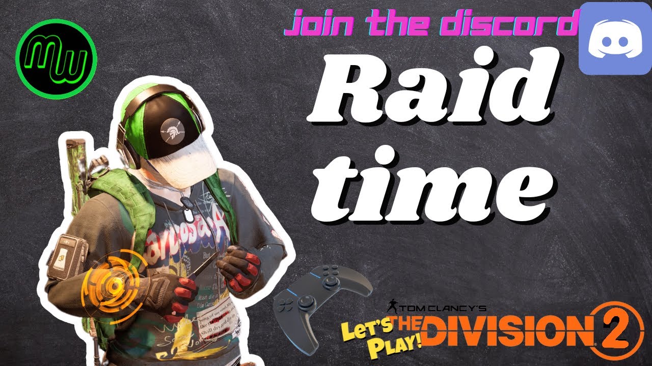 🔴LIVE now - Division 2 - Raid time lets go - ps5 stream - YouTube