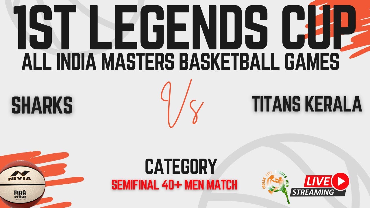 SEMIFINAL || SHARKS VS TITANS KERALA || 40+MEN | 1st Legends Cup All ...