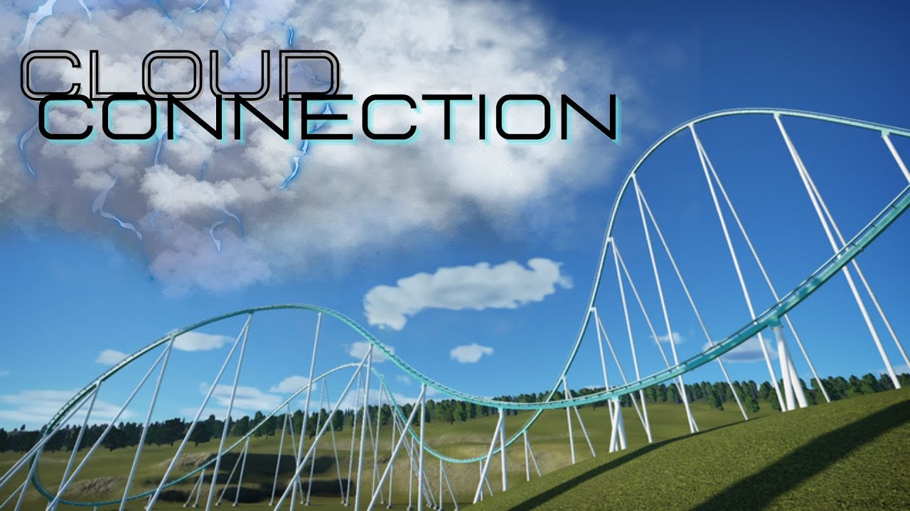 Cloud Connection at Maple County || B&M Hyper Coaster || Planet Coaster ...
