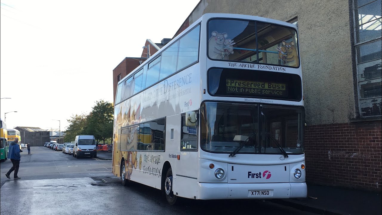 ROARING BEAST | Preserved First Aberdeen Alexander ALX400 Volvo B7TL ...