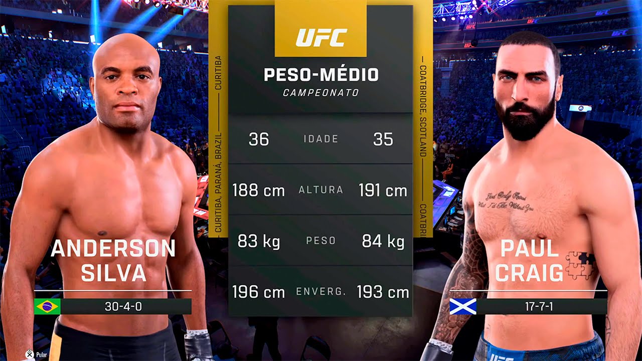 Anderson Silva x Paul Craig | UFC 5 - YouTube