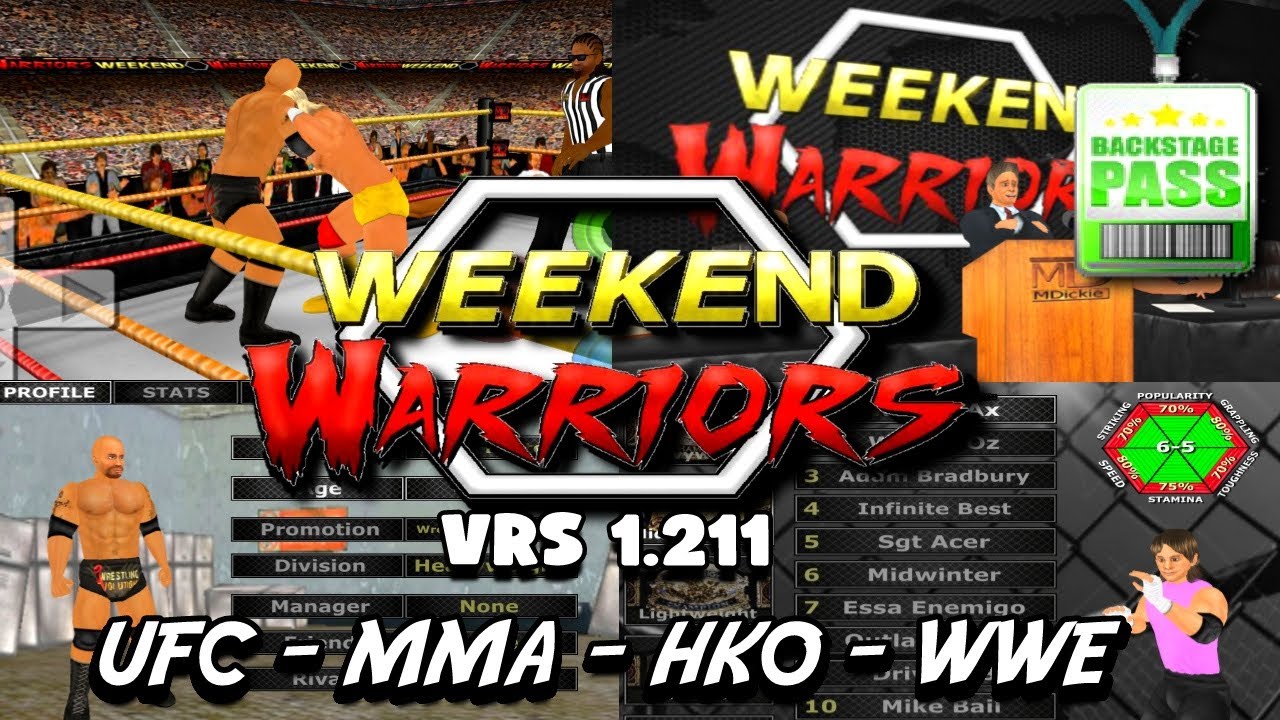¡!Weekend Warriors - Última Versión!¡ - MMA, UFC, WWE, UHC |Todo en uno ...