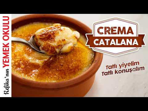 Dünyanın En Sevilen Tatlılarından Crema Catalana Tarifi | Püf Noktalarıyla Dünya Mutfağı 😍
