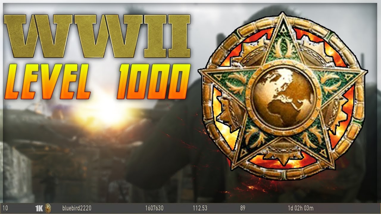 THIS CONFIRMS LEVEL 1000 IN CALL OF DUTY WORLD WAR 2! - YouTube