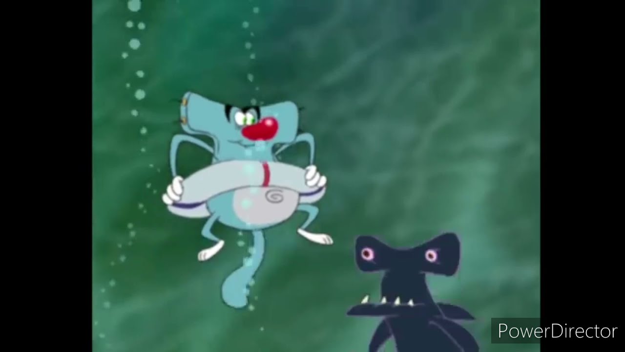 oggy and the cockroaches:mayday! mayday! underwater scenes - YouTube