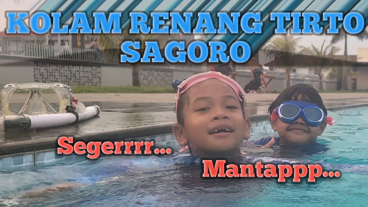 RAISHYA RENANG DI KOLAM KOLAT KOARMADA I TIRTO SAGORO - YouTube