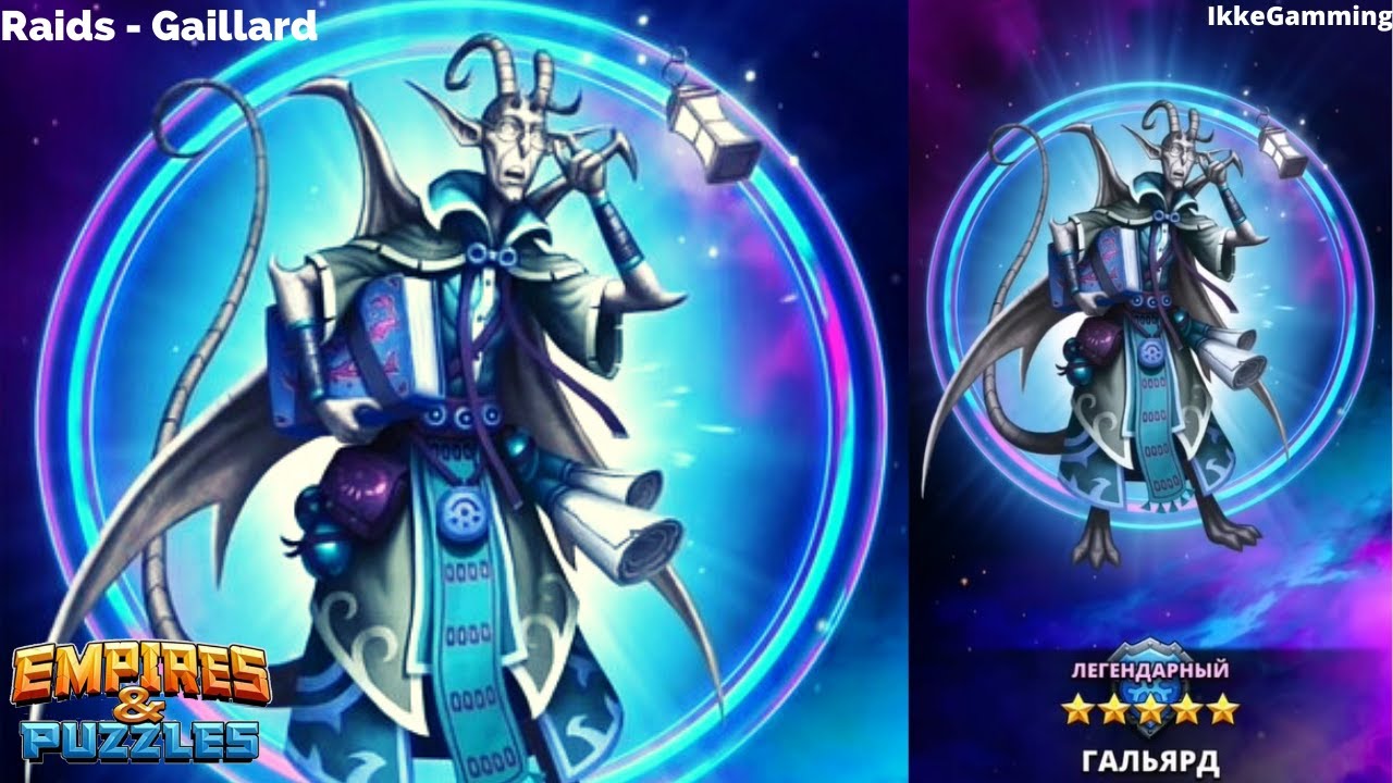 Empires & Puzzles Raids - Gaillard "••nädsch••" from The Dragons ...