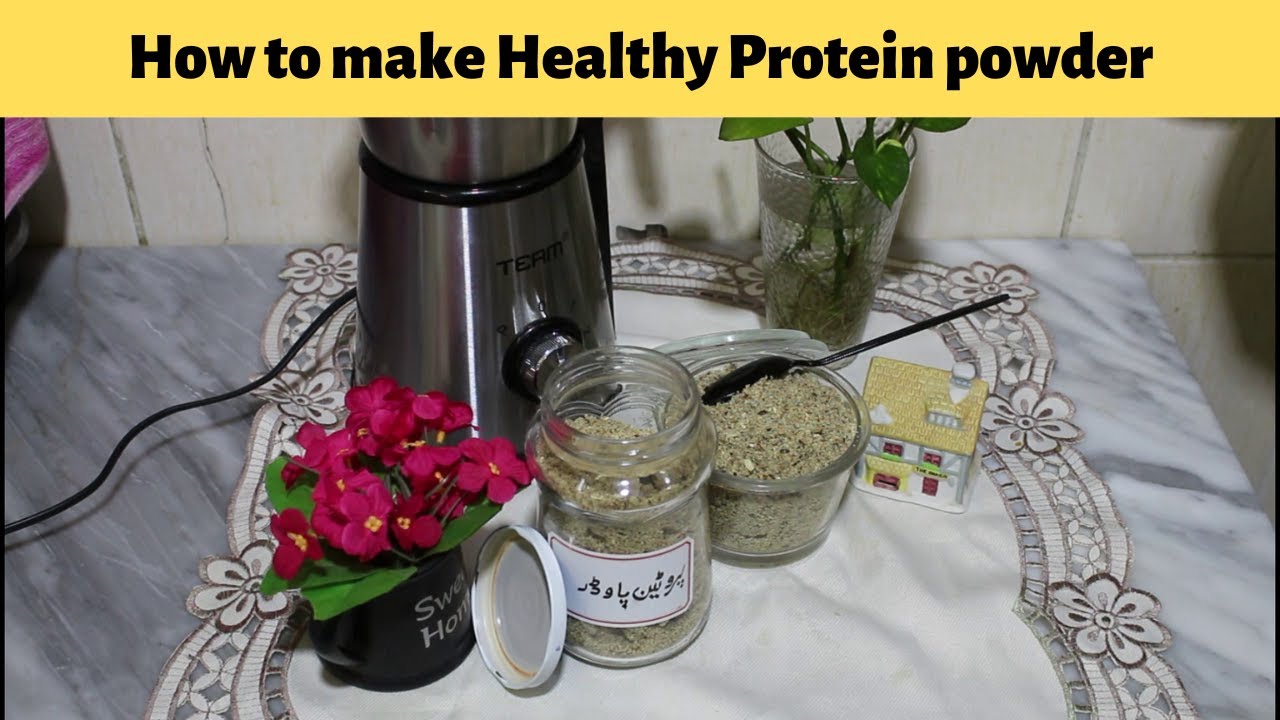 How To Make Healthy Protien Powder Recipe in Urdu | Iron rich powder ...