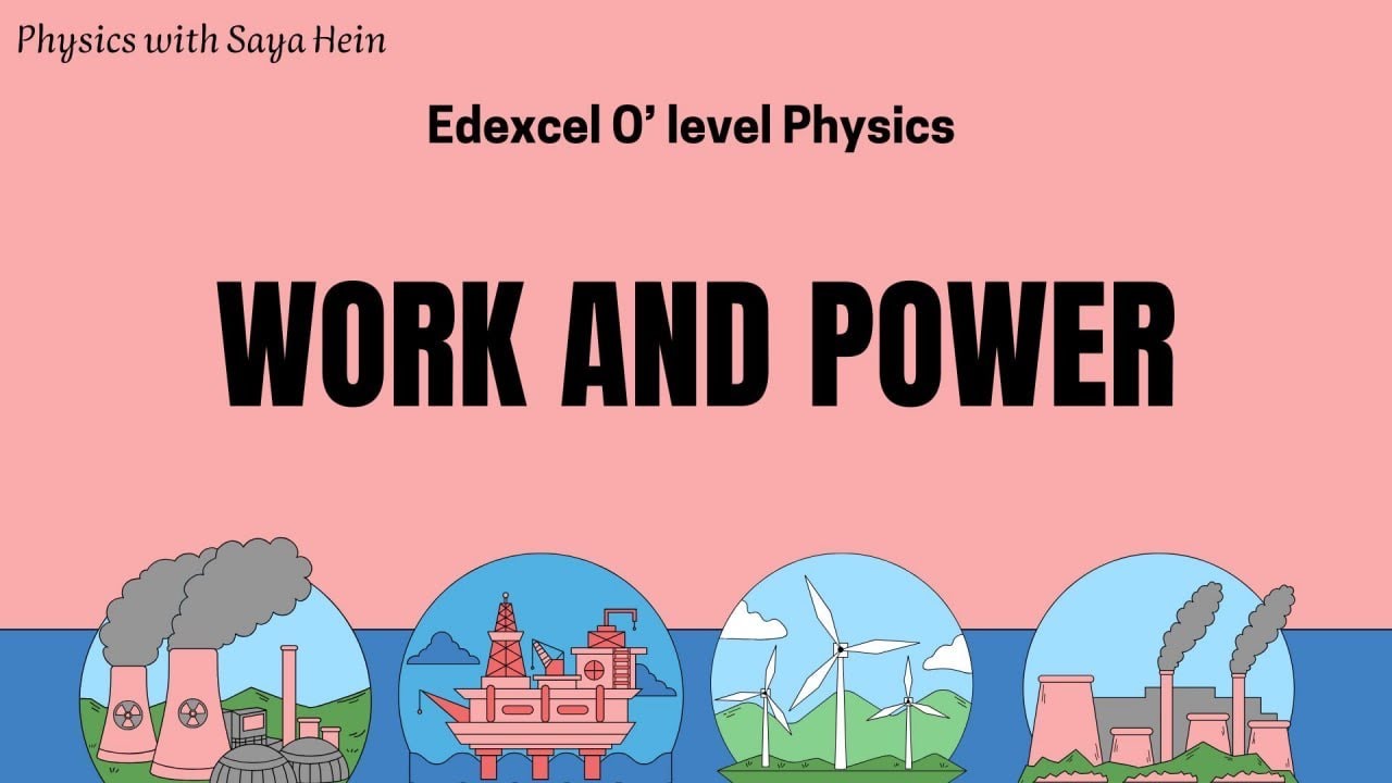 Edexcel IGCSE (9-1) Physics - Work and Power - YouTube